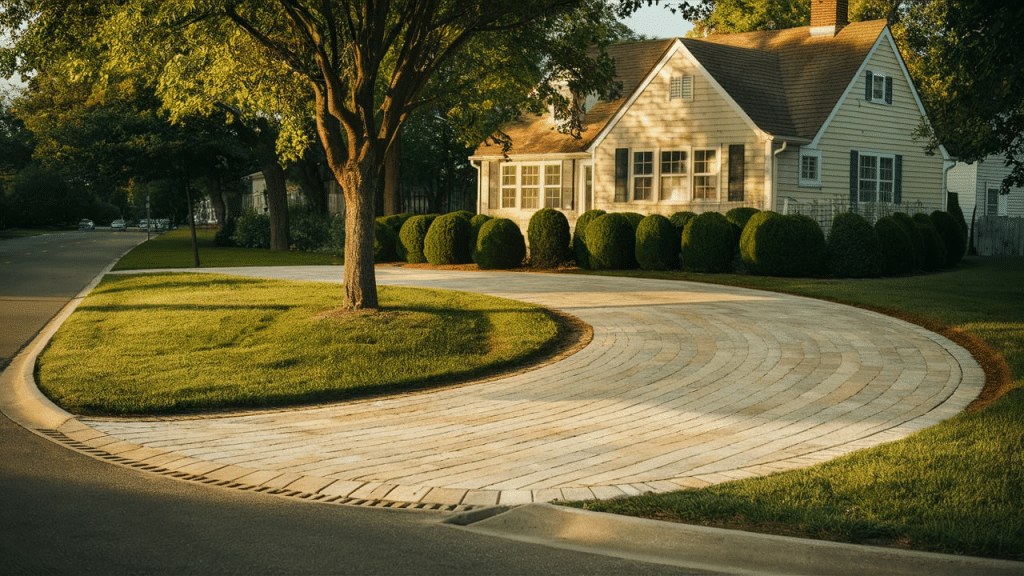19 Half Circle Driveway Ideas for Small Yards - Randy Lemmon