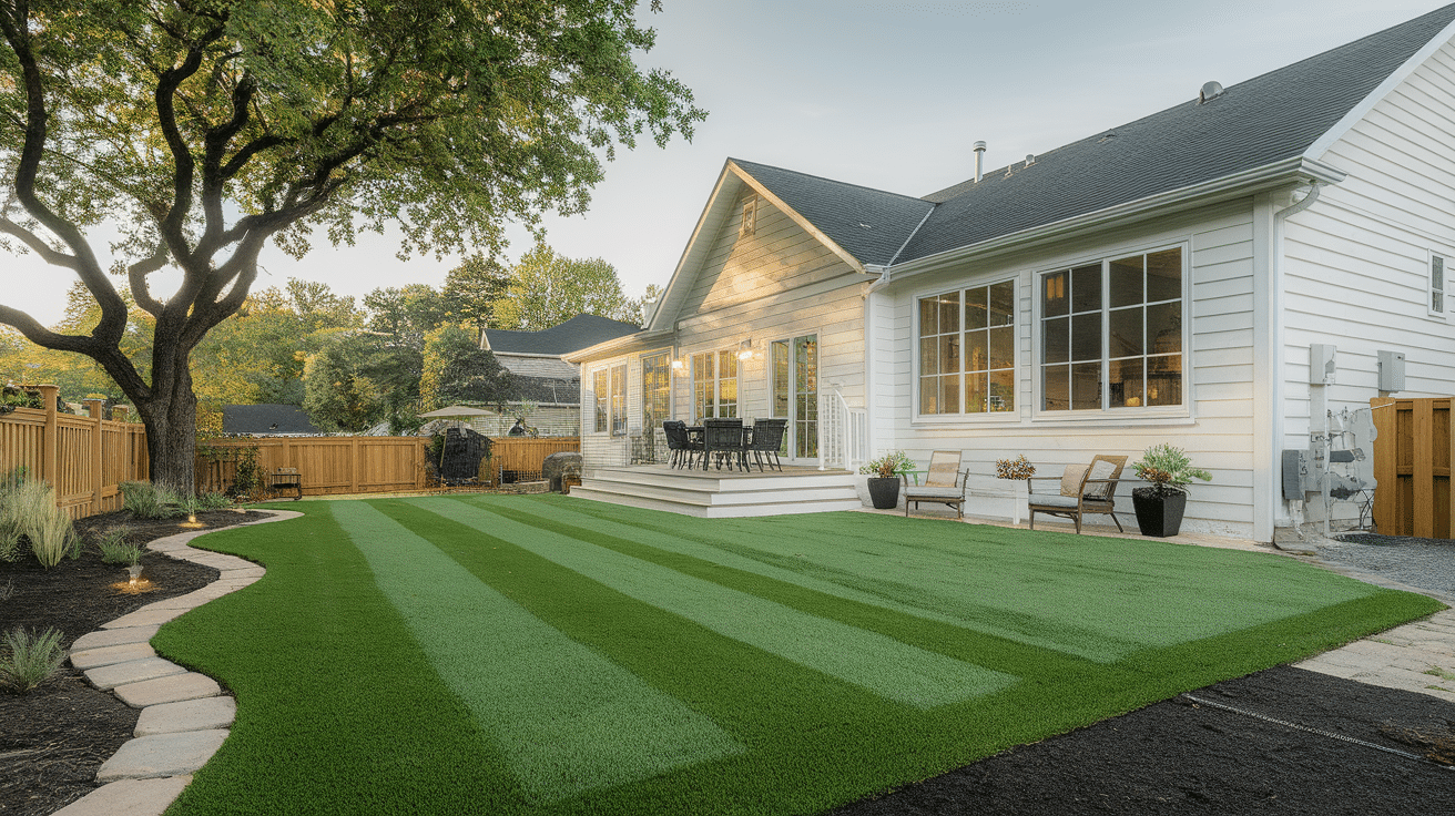 15 Easy Backyard Turf Ideas for Any Backyard - Randy Lemmon
