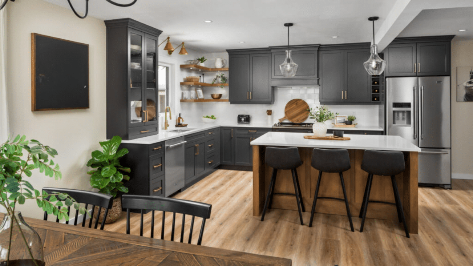 25 Nature-Loving Modern Rustic Kitchen Ideas - Randy Lemmon