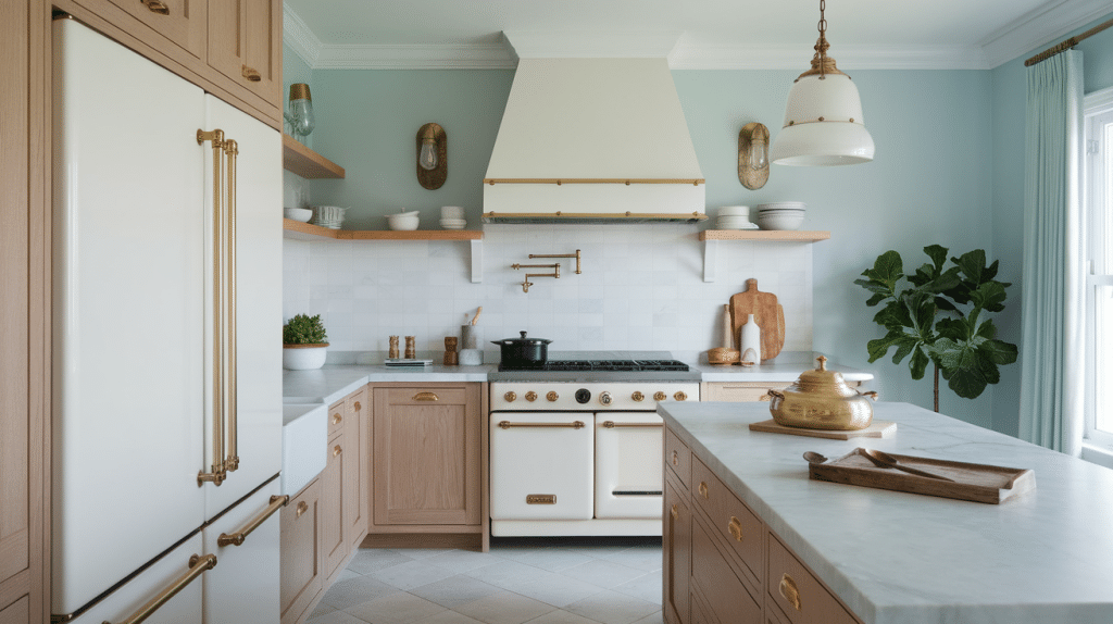 31 Modern and Natural Coastal Kitchen Design Ideas - Randy Lemmon