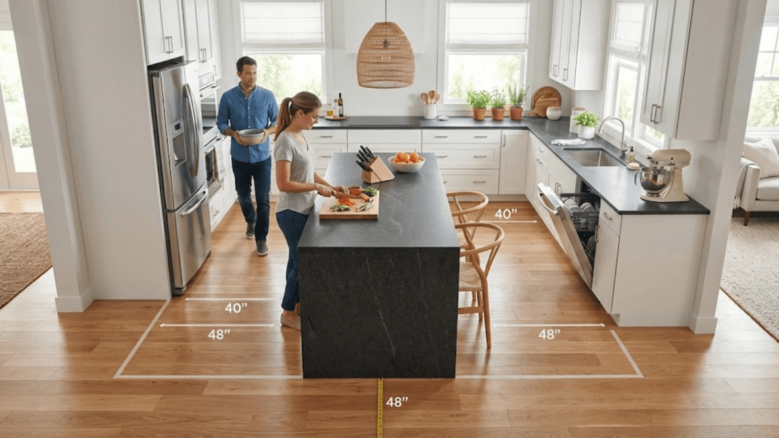 Kitchen Island Dimensions: Size, Spacing & Layout Guide - Randy Lemmon