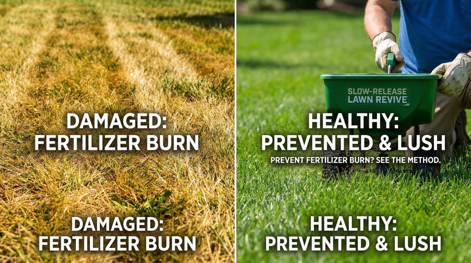 Prevent Fertilizer Burn With Slow-Release Fertilizer - Randy Lemmon