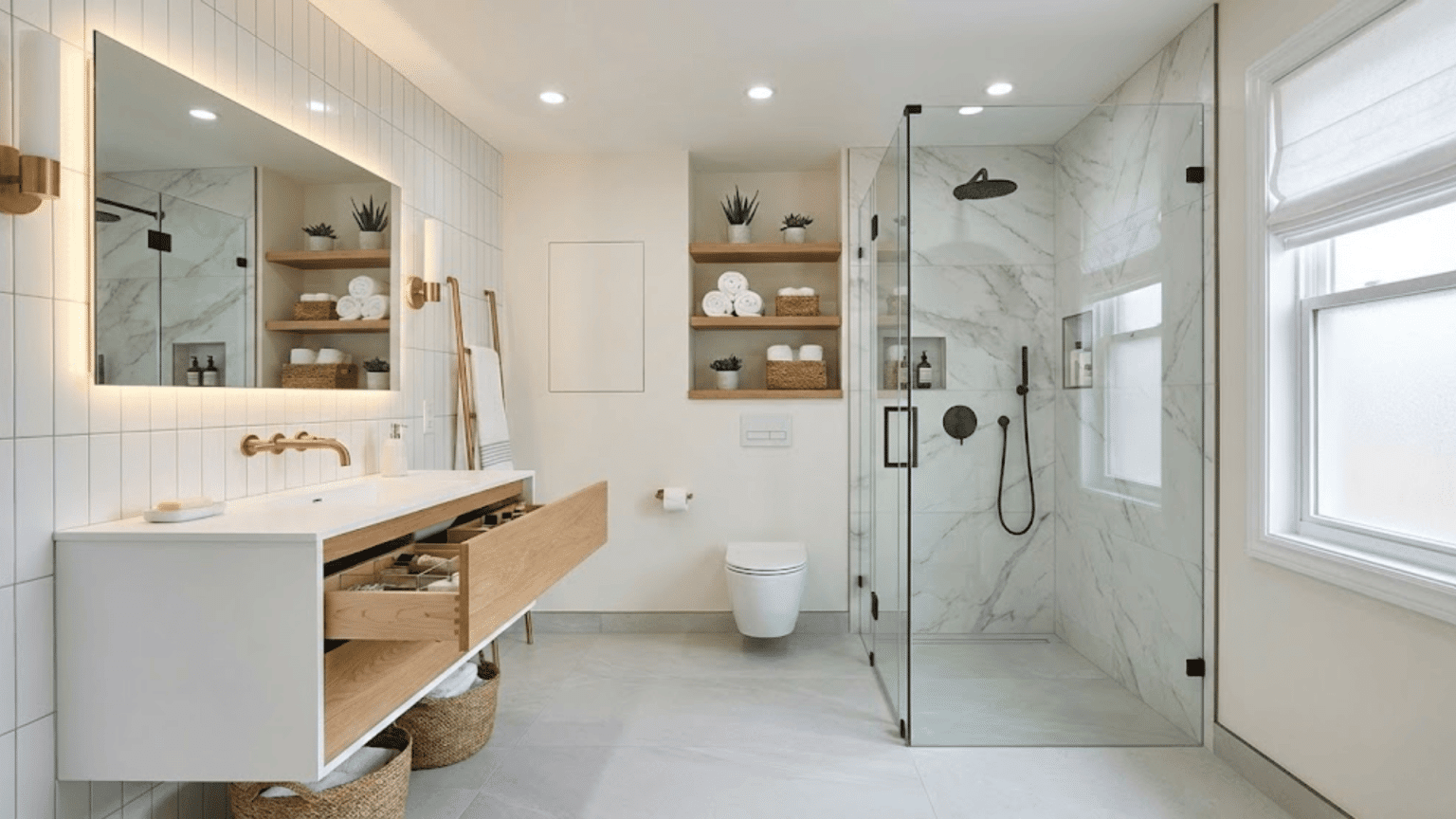 35 Small Bathroom Remodel Ideas for Tight Spaces - Randy Lemmon