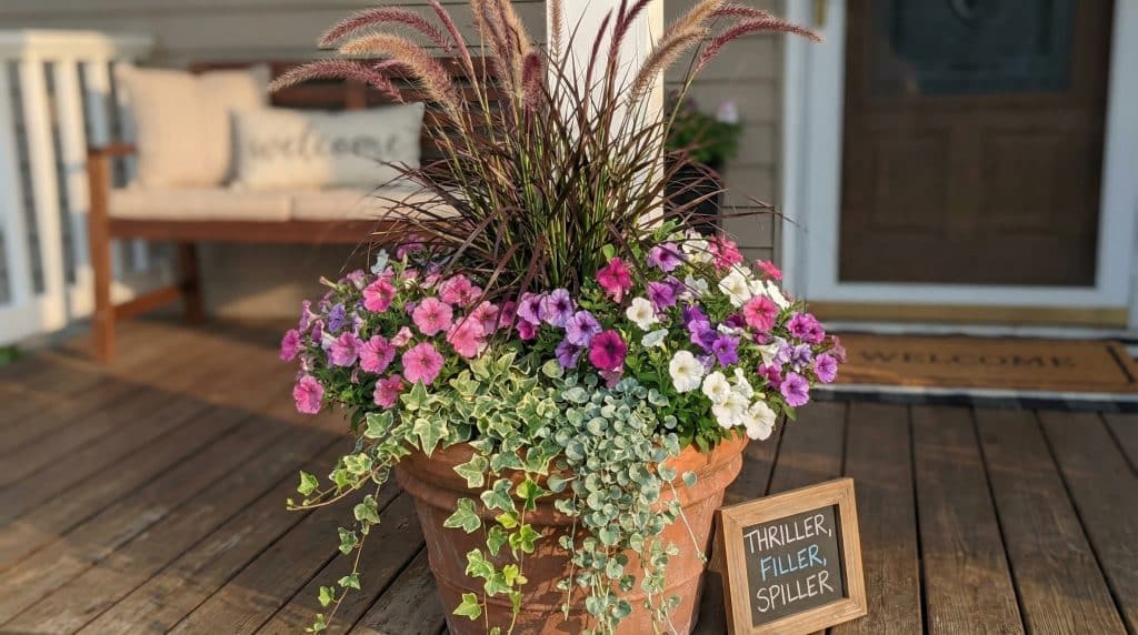 Thriller-Filler-Spiller Formula For Perfect Porch Pots - Randy Lemmon