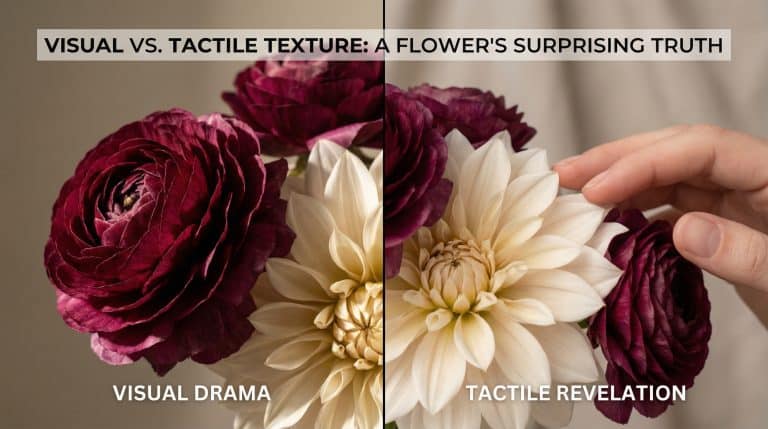 Visual Vs Tactile Texture In Flowers: How To Choose - Randy Lemmon
