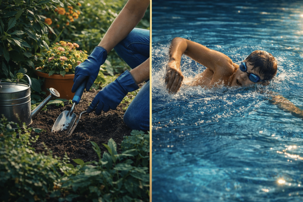 Functional Fitness in Your Backyard Exercise Benefits of Garden Chore