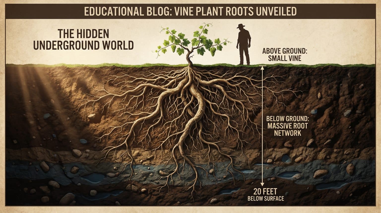 Vine Root Depth: How Deep They Go and Removal Tips - Randy Lemmon